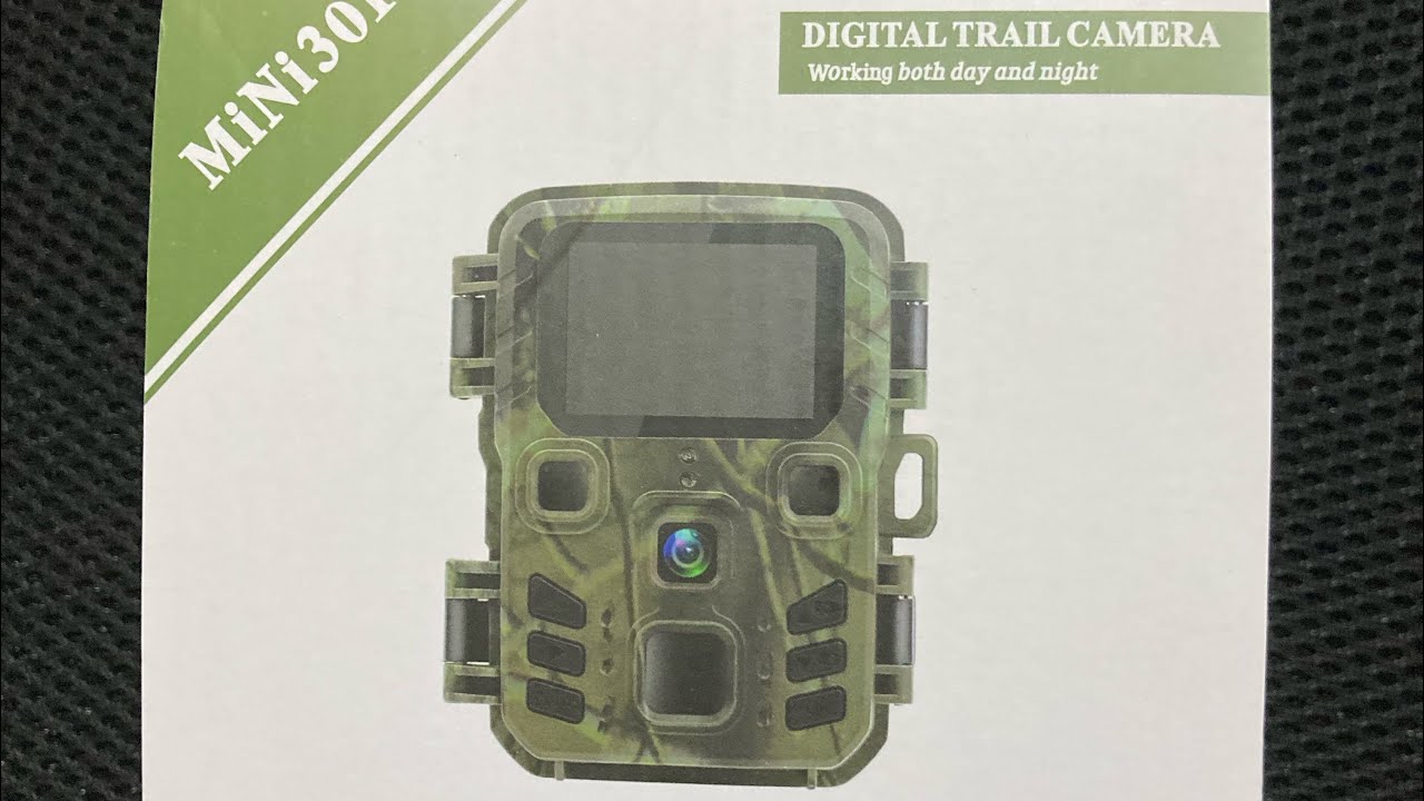 Mais uma Câmera de trilha que chegou - Mini 301 - YouTube