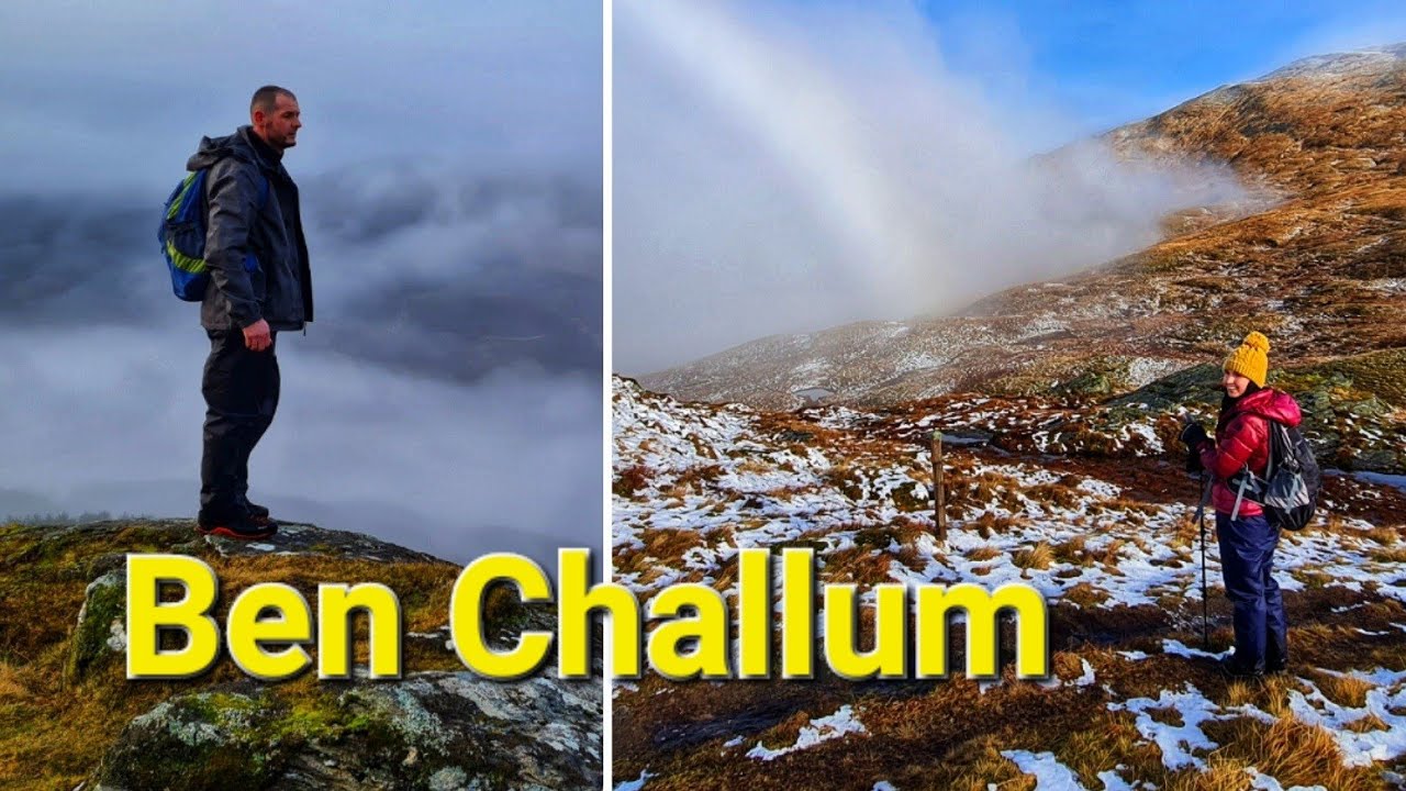 Ben Challum / Munro 64 / Scotland / Mountains - YouTube
