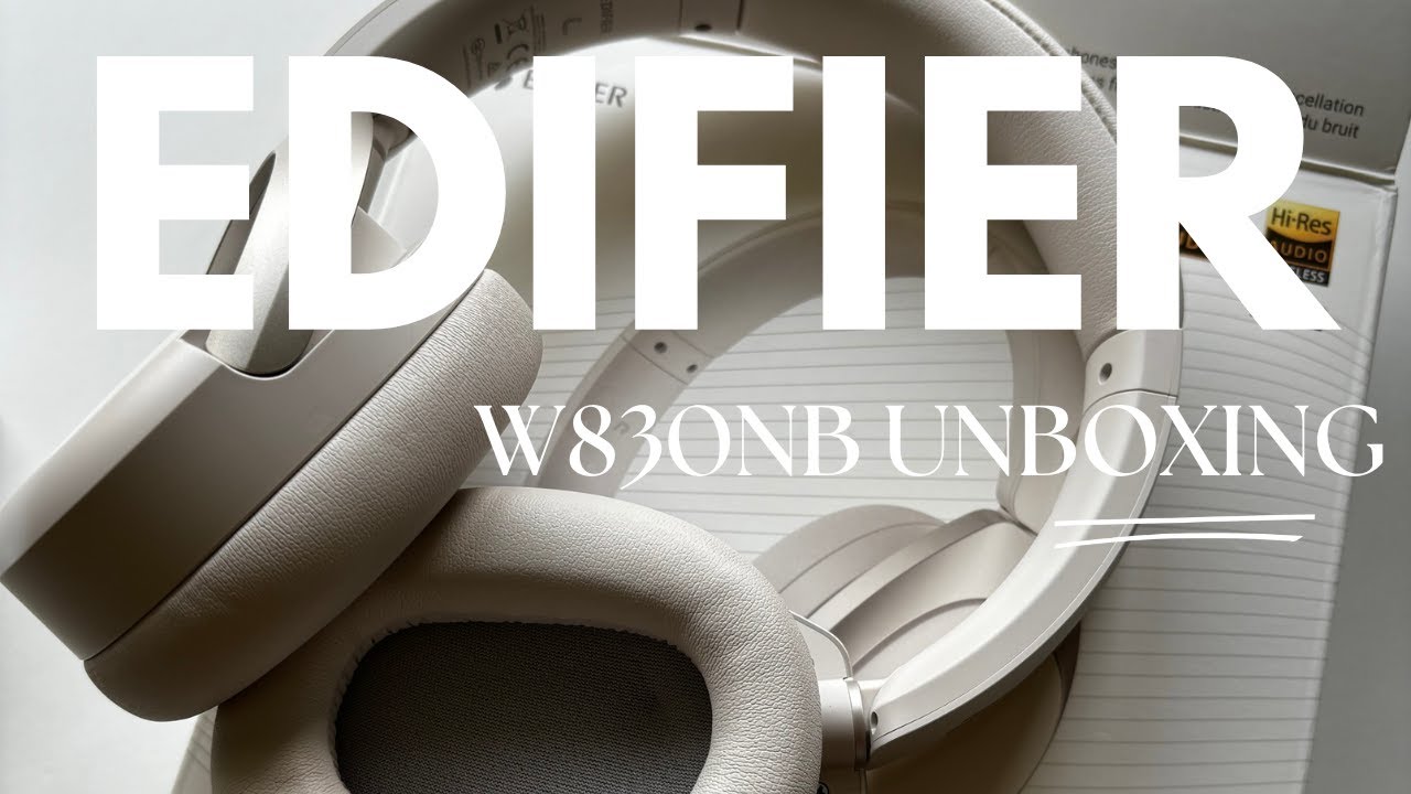 Edifier W830NB Headphones Unboxing - Second Generation Upgrade! - YouTube