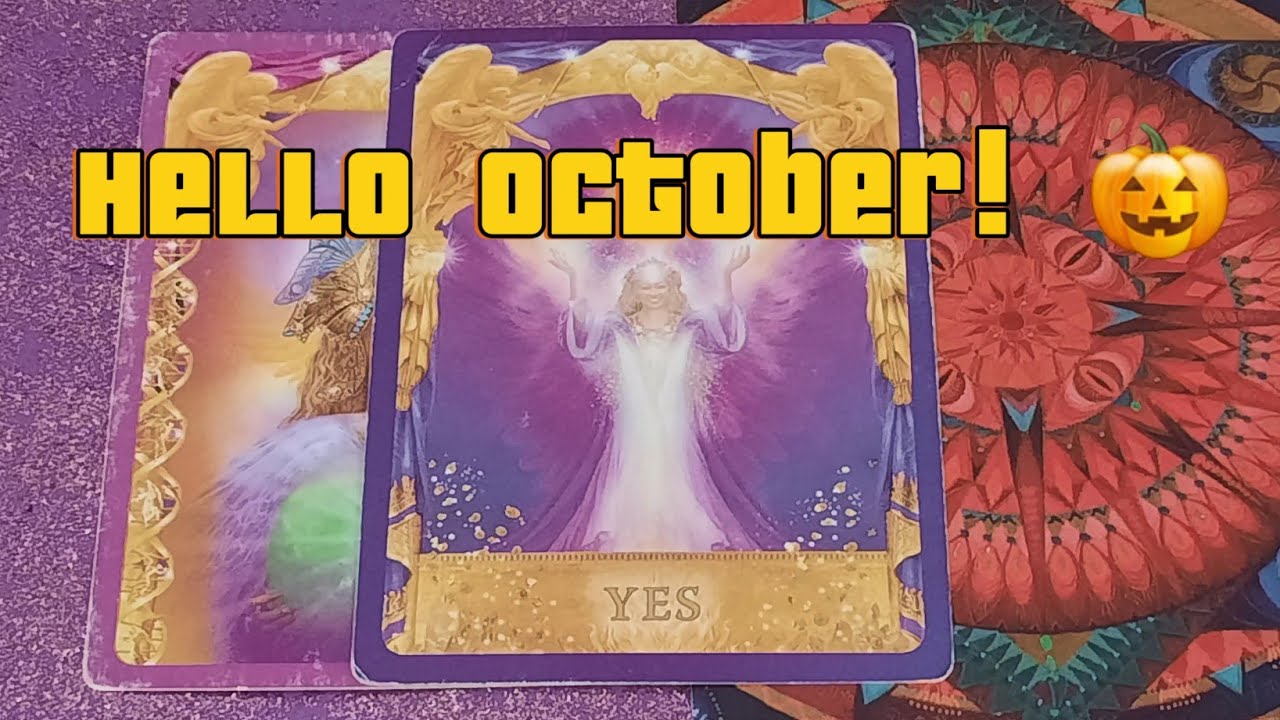 Hello October! #tarot - YouTube