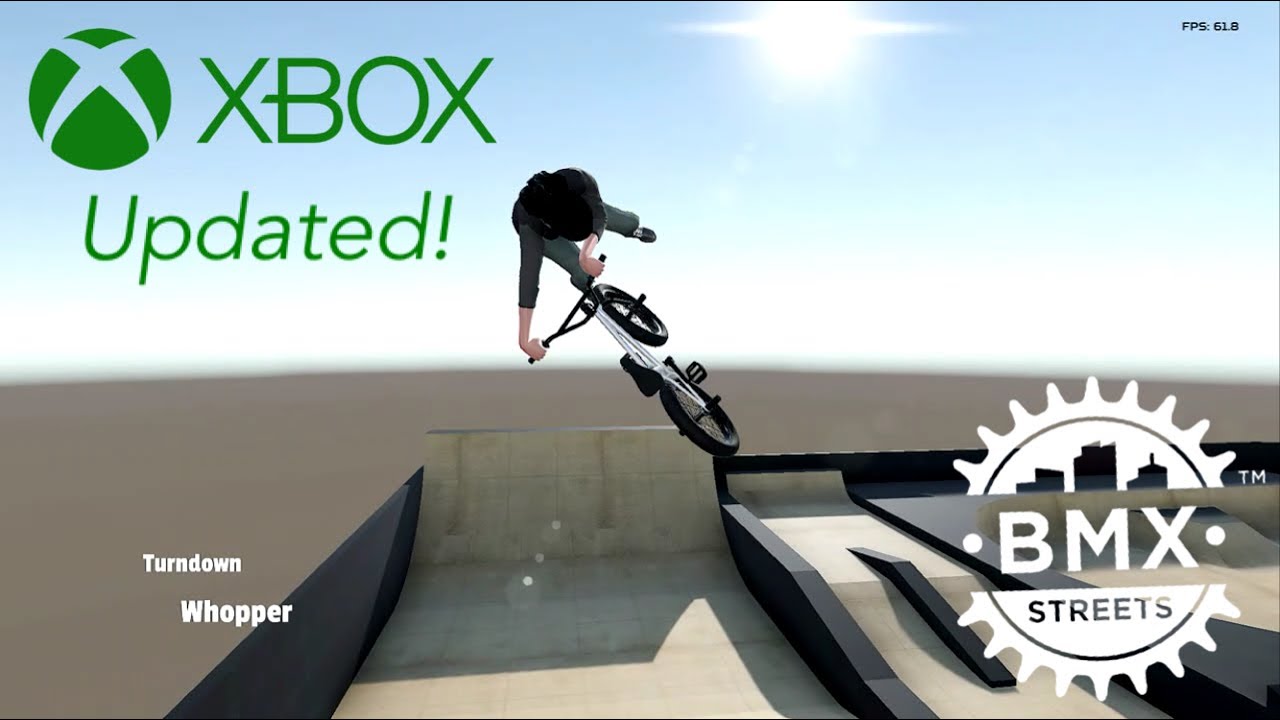 XBOX GETS MODDED MAP! - PIPE by BMX Streets gameplay - update 2.0.0 ...