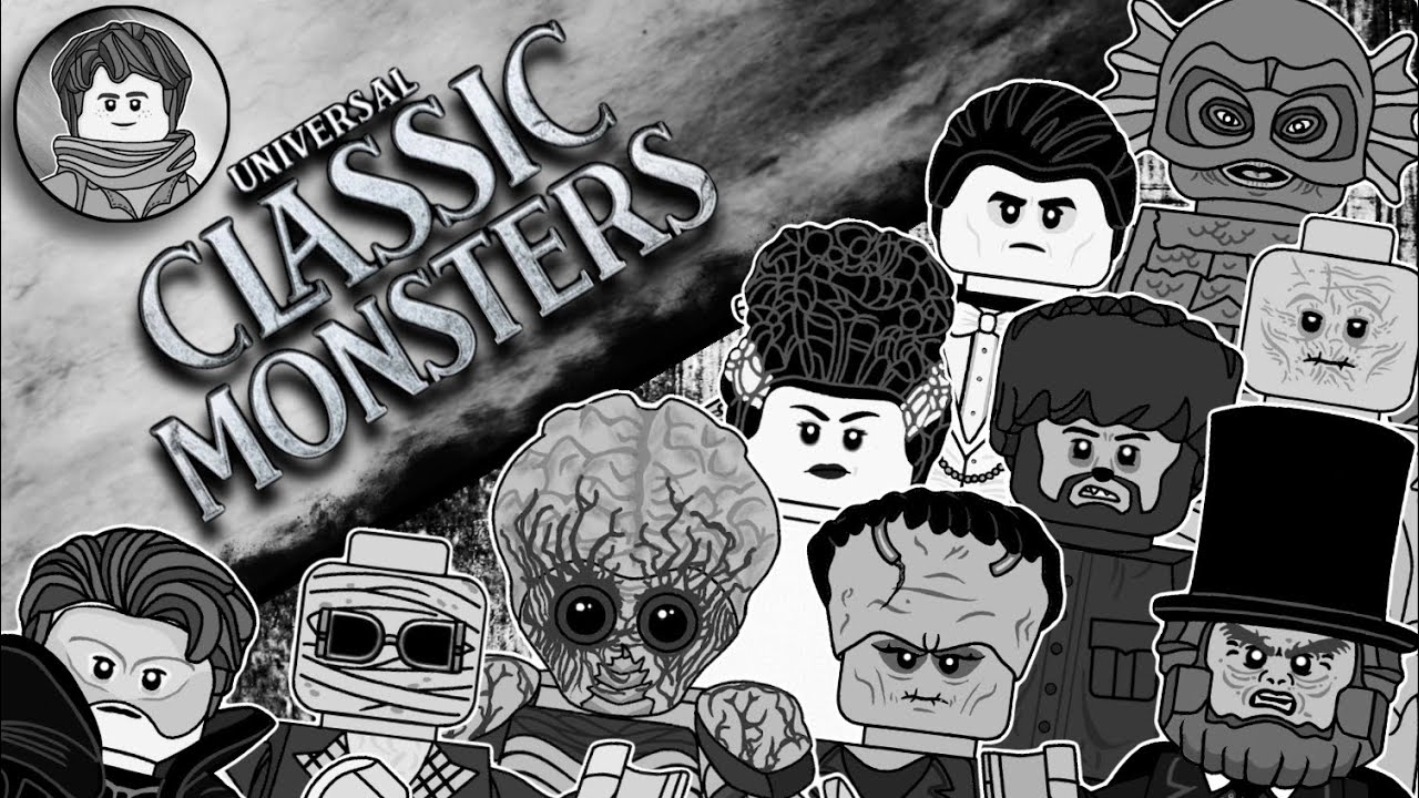 Universal Classic Monsters - Custom Lego CMF Series - YouTube