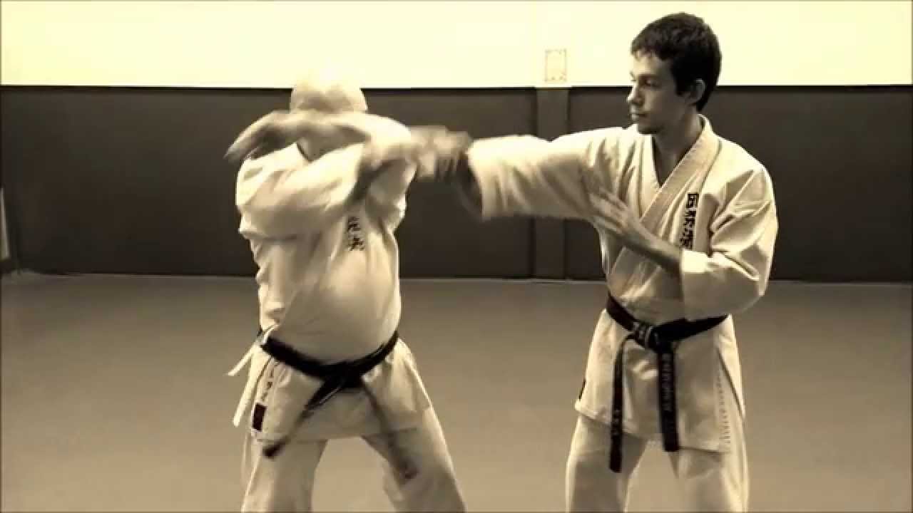 Roppo Hiji Ate Futari Geiko - Goju Ryu Karate - YouTube