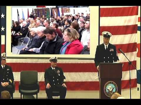 2008 - John Curry Navy Retirement Speech - YouTube