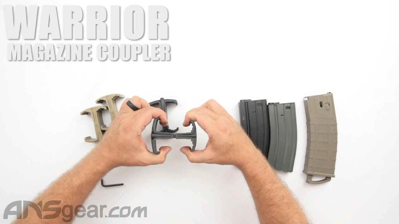 Warrior M4/M16 Magazine Coupler - Review - YouTube