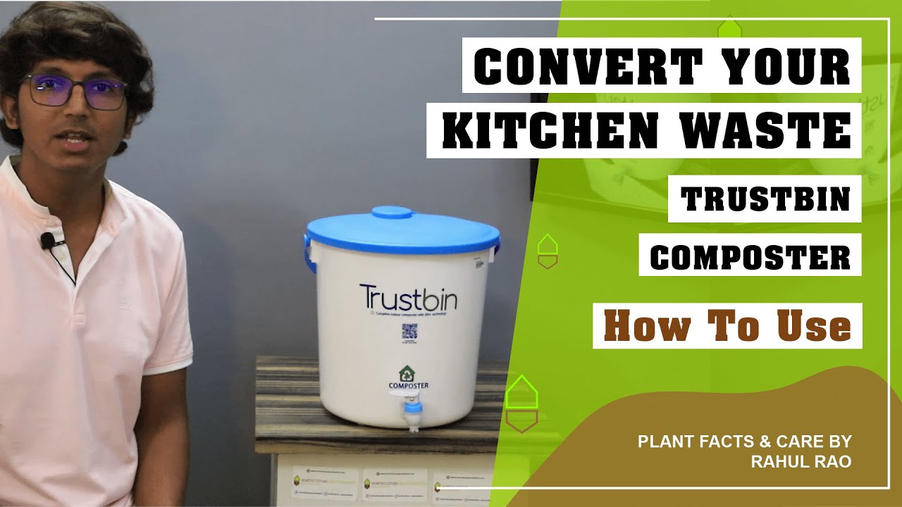 Trustbin Composter || How To Use And Review || Compost from kitchen ...