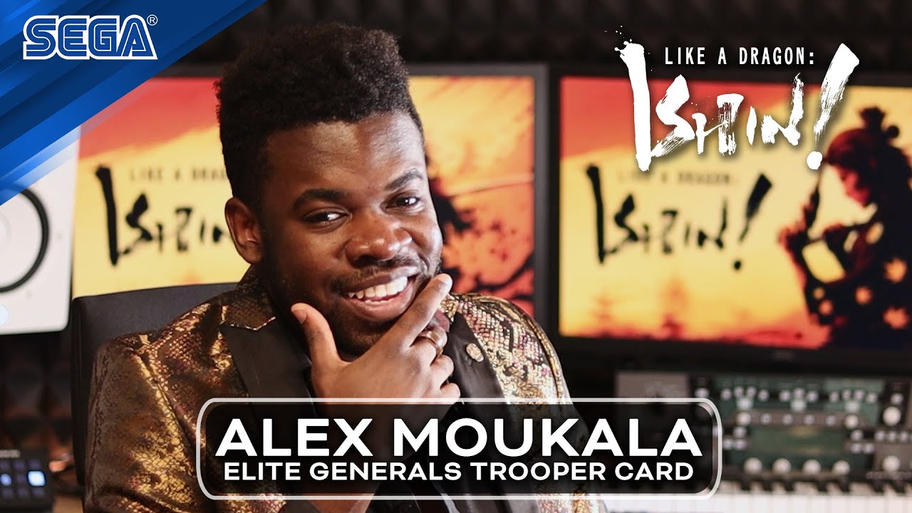 Like a Dragon: Ishin! | Alex Moukala Special Guest Trooper Card - YouTube