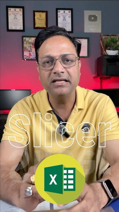 😱👀How to use slicer in excel 🔥filter vs slicer 💥Advance Excel #shorts #excel #computer # ...