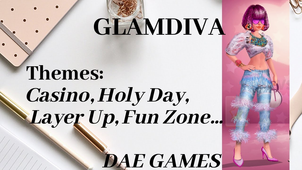 Holy Day, Layer Up, Casino, Istanbul... Glamdiva Outfits Dressup - YouTube
