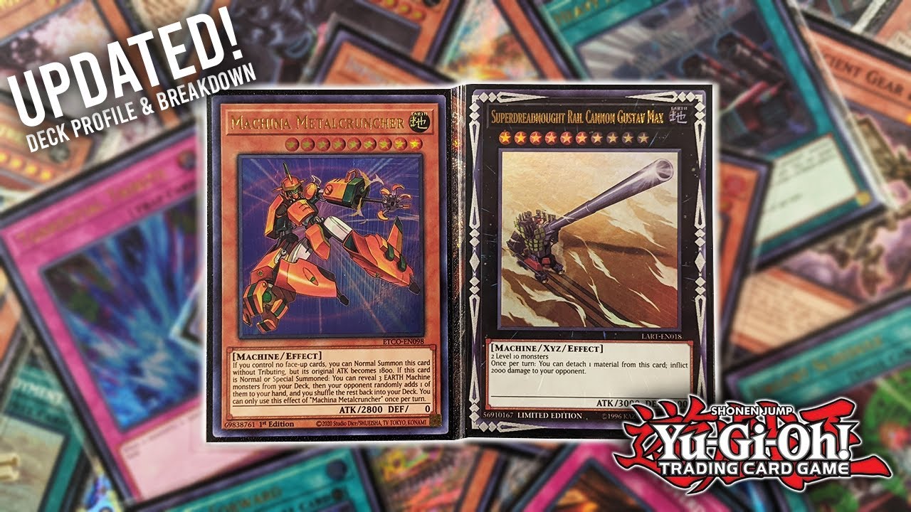 Yu-Gi-Oh! Earth Machine Deck Profile | Updated (May 2021) - YouTube
