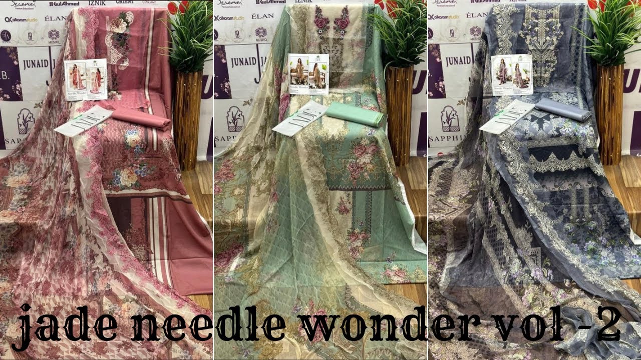 JADE NEEDLE WONDER CHAPTER-2 💯 original lawn - YouTube