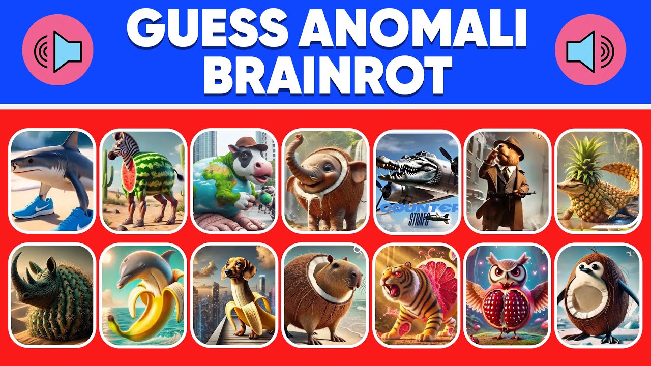 GUESS THE BRAINROT ANOMALY SOUND, quiz anomali #quiz - YouTube