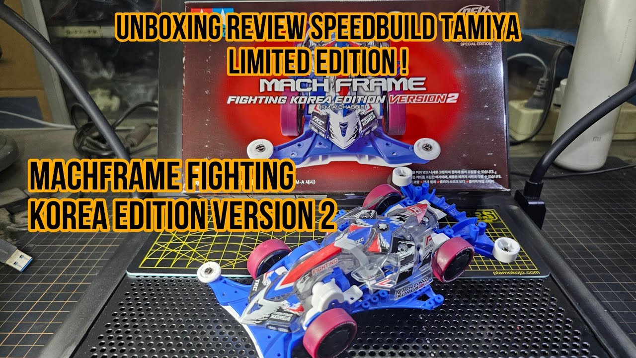 Unboxing Review Speedbuild Tamiya Mach Frame Fighting Korea Edition ...