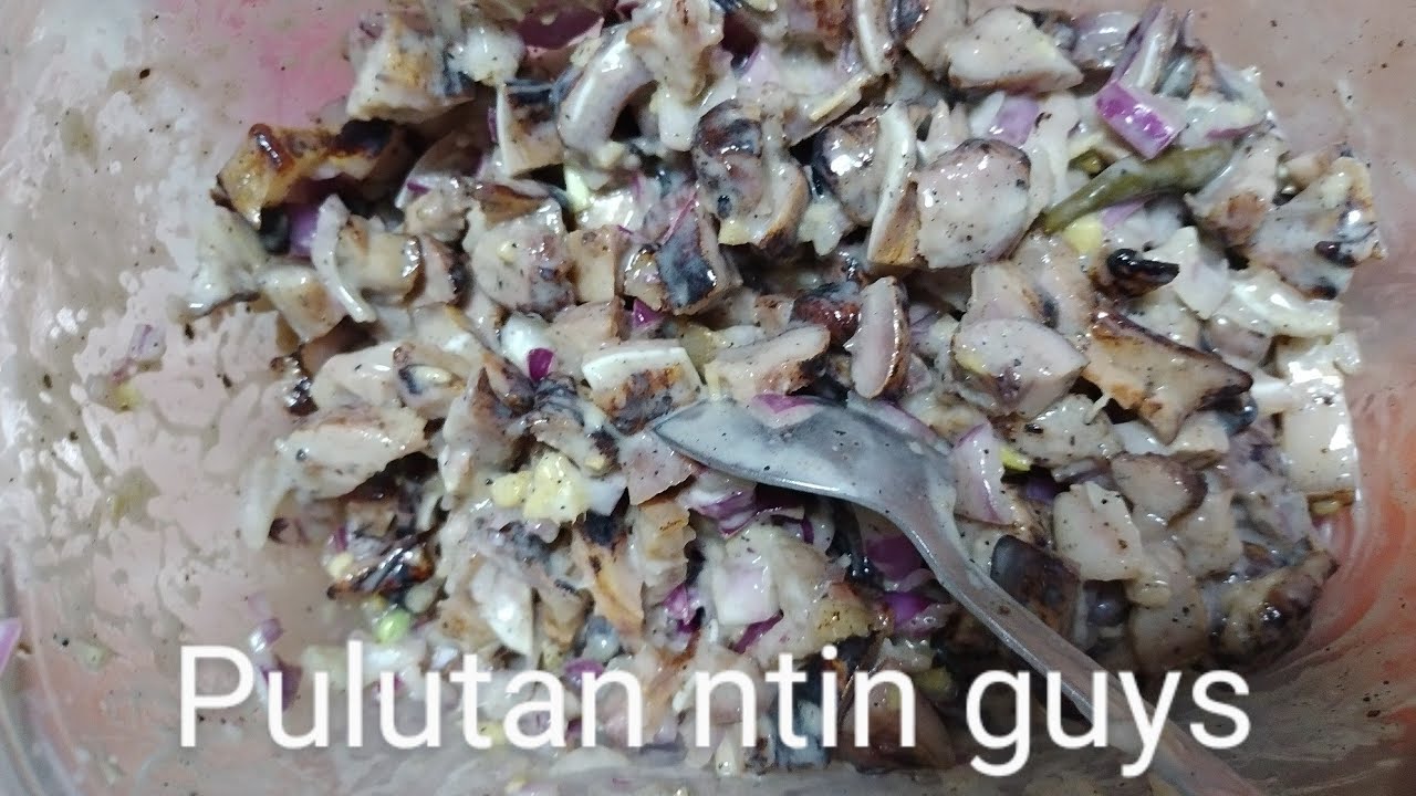 Gawa tyo Ng dinakdakan pang pulutan - YouTube