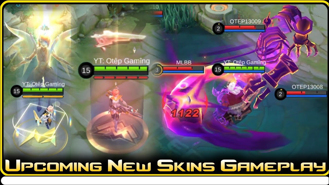 Upcoming New Skins Gameplay! | MLBB Early Access - YouTube