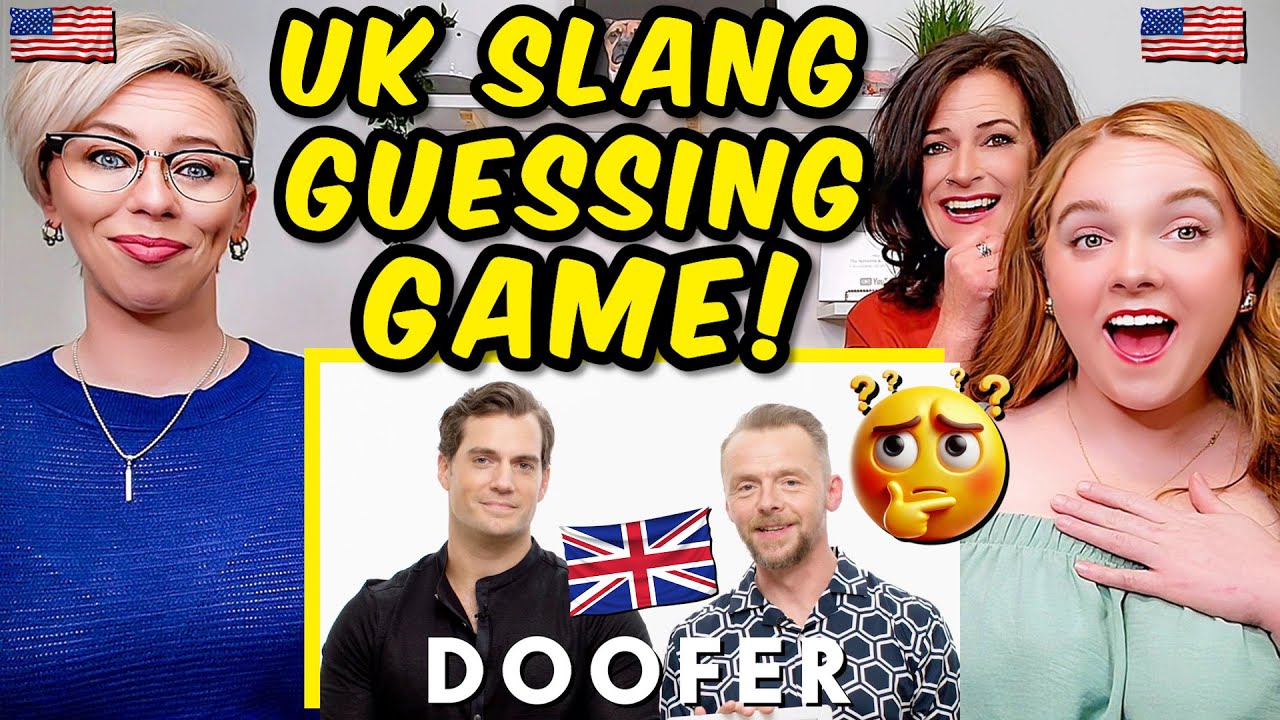 American Couple Reacts: British Slang Challenge w/ Henry Cavill & Simon Pegg | Featuring Friend ...