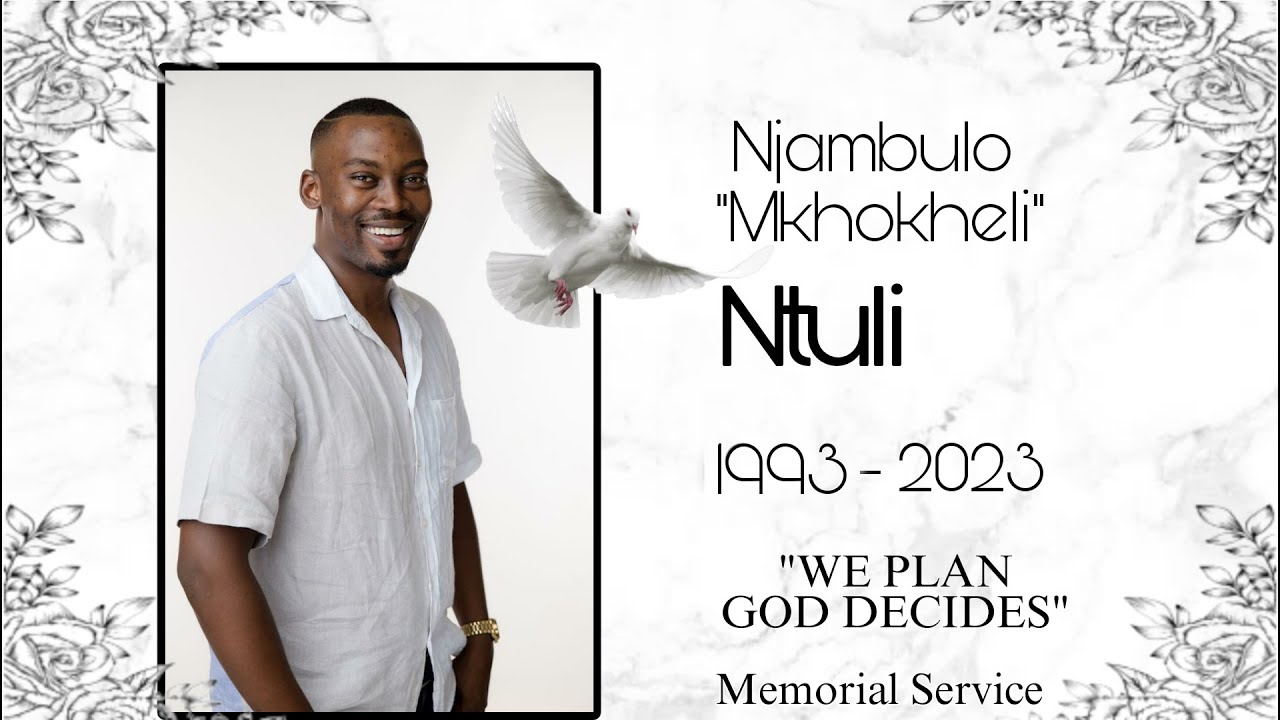 Njabulo "Mkhokheli" Ntuli Memorial Service - YouTube
