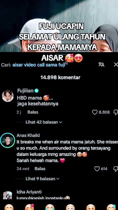 Fuji kasih ucapan selamat ultah pd mama Aisar #youtube #youtubeshorts #reels #fyp - YouTube