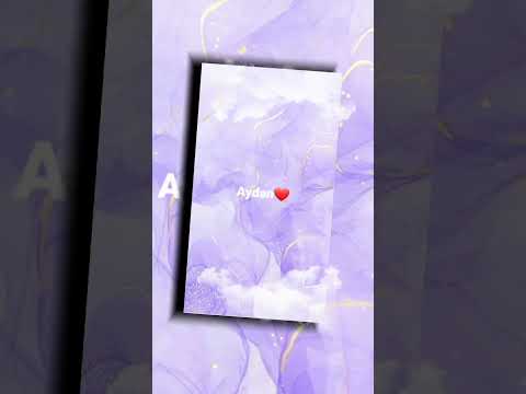 Aydan adı edit.💖💞💕