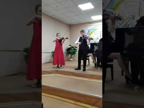 La Bella Cubana - Joseph White - violin (Refren Violin Duet)
