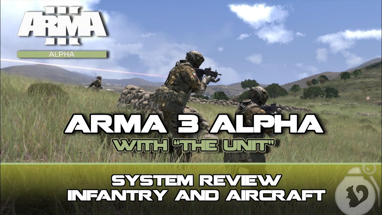 Arma 3 Alpha - Infantry and Aircraft Gameplay - YouTube