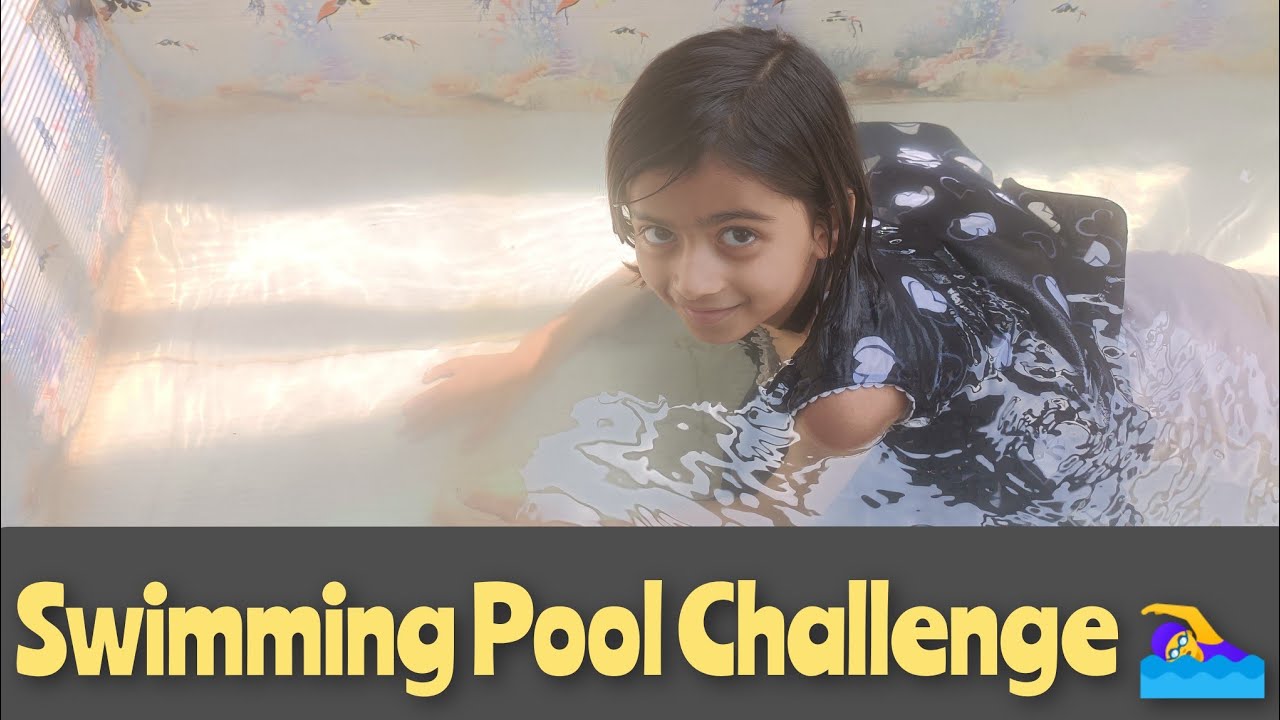 Breath challenge in Swimming Pool / Pool challenge / Kids Challenge ...