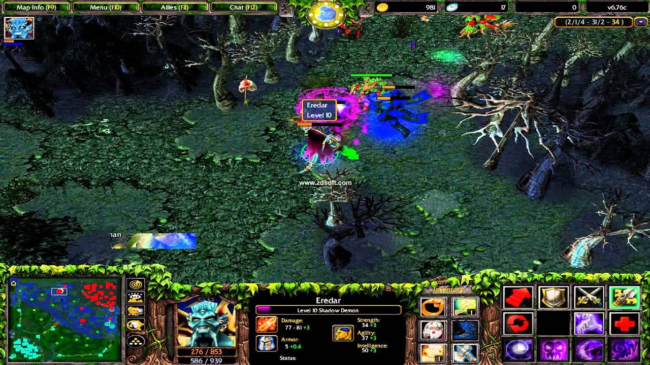 Dota Shadow Demon Kill 3s Youtube