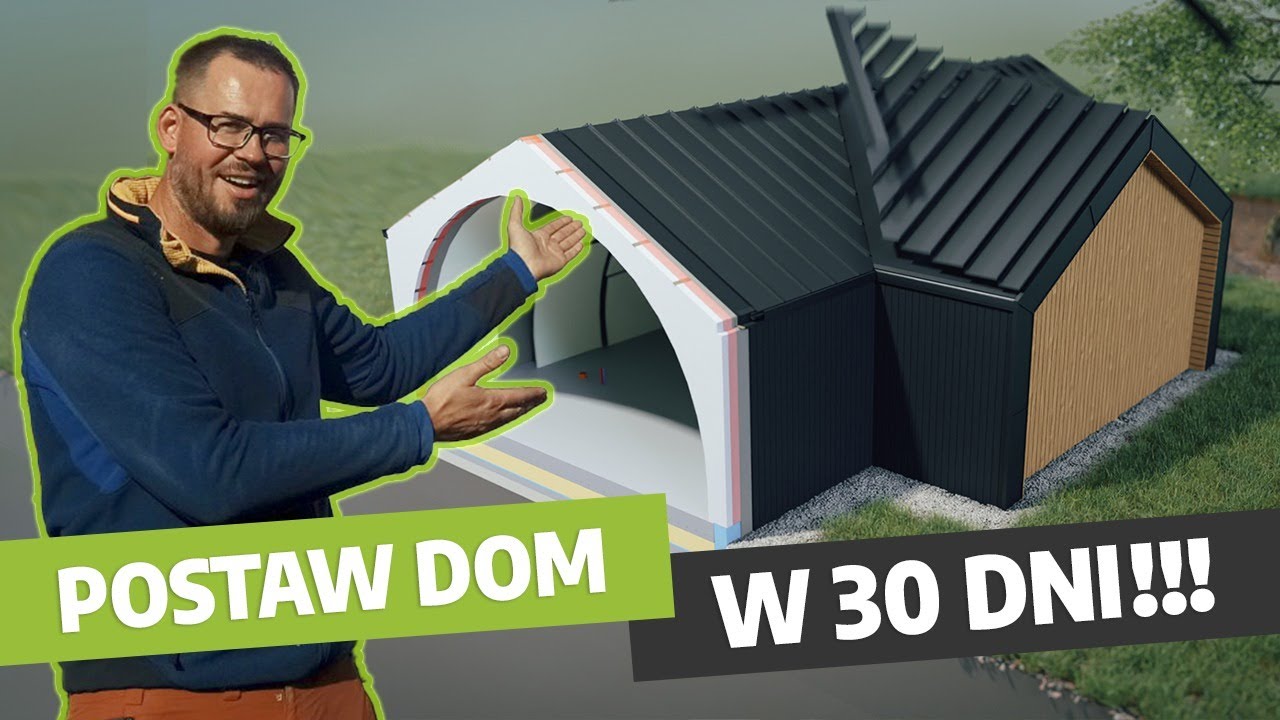 DOM ZE STYROPIANU! Postaw w 30 dni! - YouTube