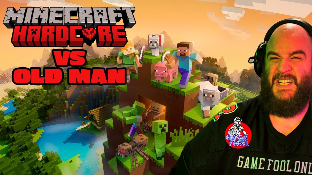 Old Man vs. Hardcore Minecraft - YouTube