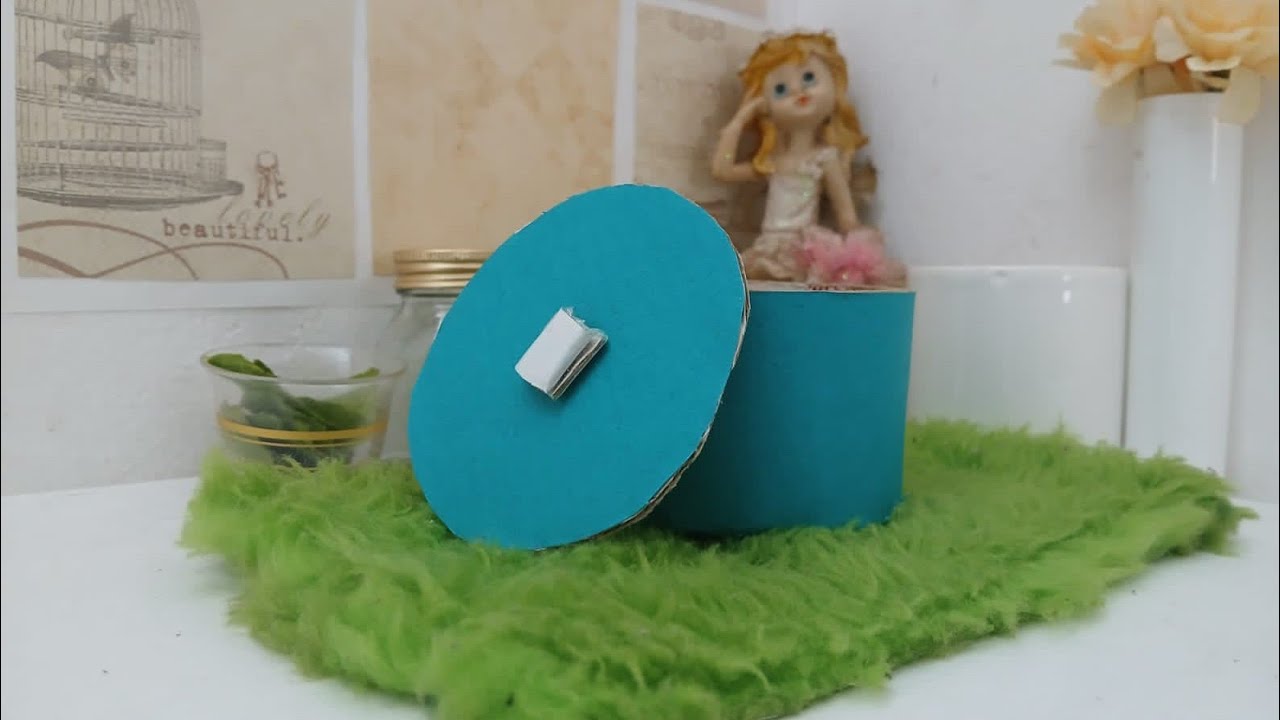 Diy mini storage box | out of waste craft - YouTube