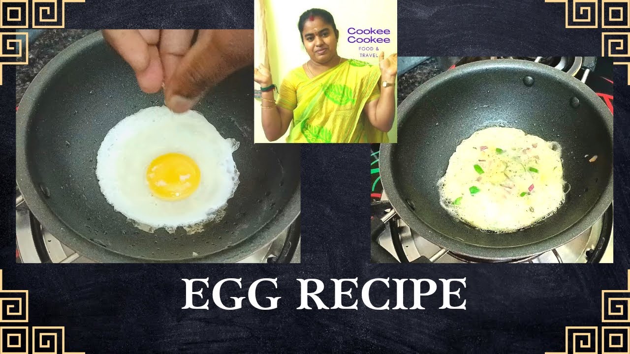முட்டைய வச்சு என்ன செய்யறது/Egg Recipes/in tamil/Cookee Cookee - YouTube