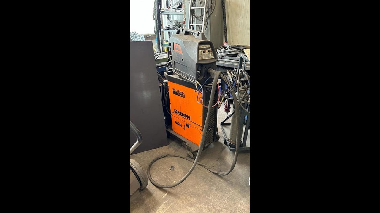 Welding machine KEMPPI WeldForce KPS, Company Amaron s.r.o. - YouTube
