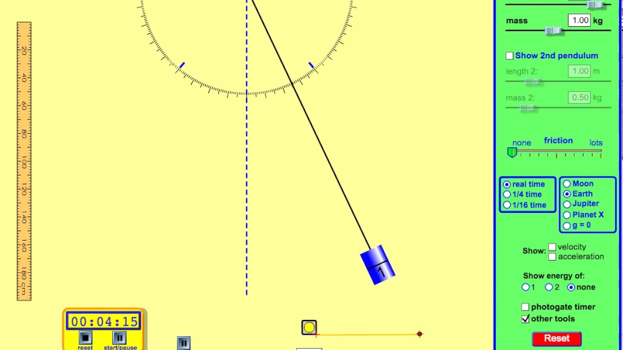 Copy of Pendulum Project - 2.2 meter string - YouTube