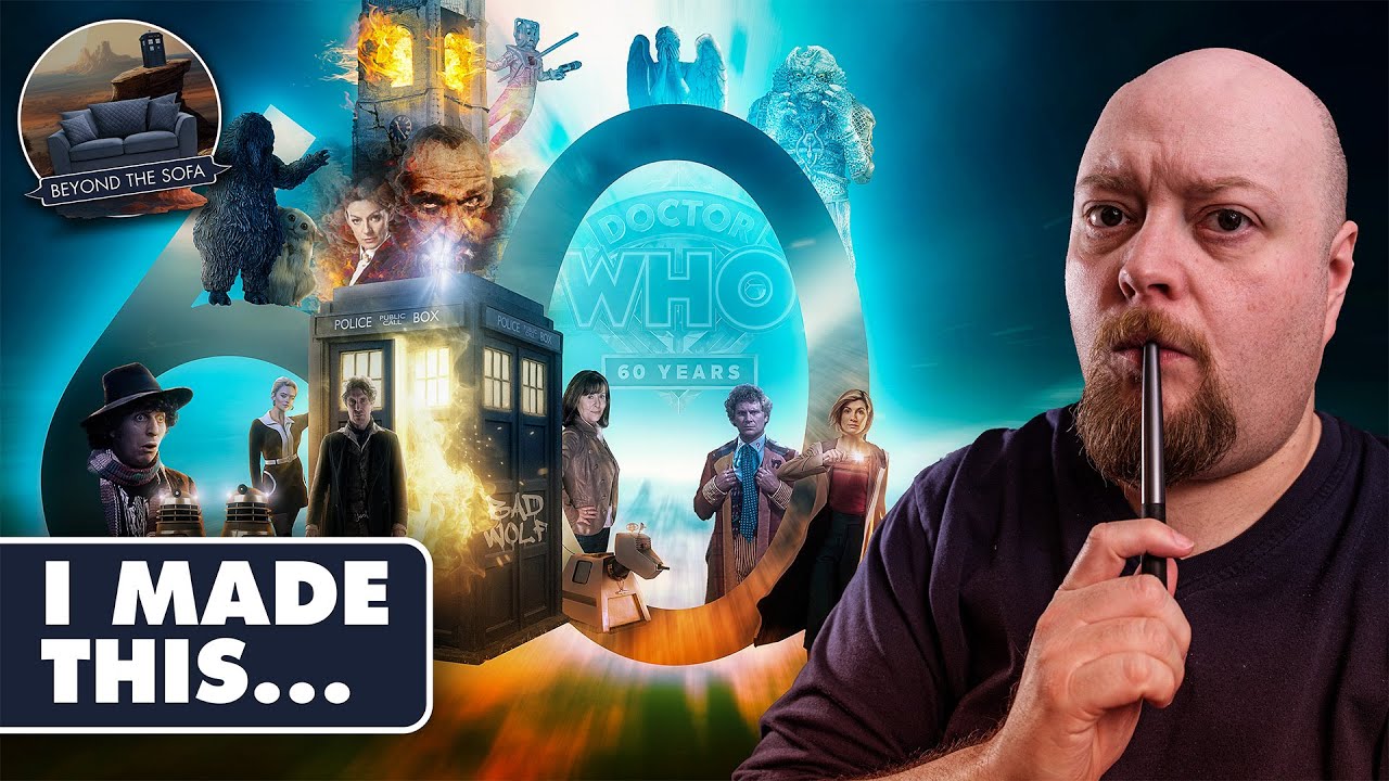 Doctor Who 60th Anniversary Digital Artwork Breakdown - YouTube