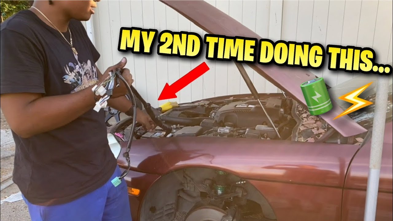 MY 2ND WIRING HARNESS RELOCATION 1997 SC400 - YouTube