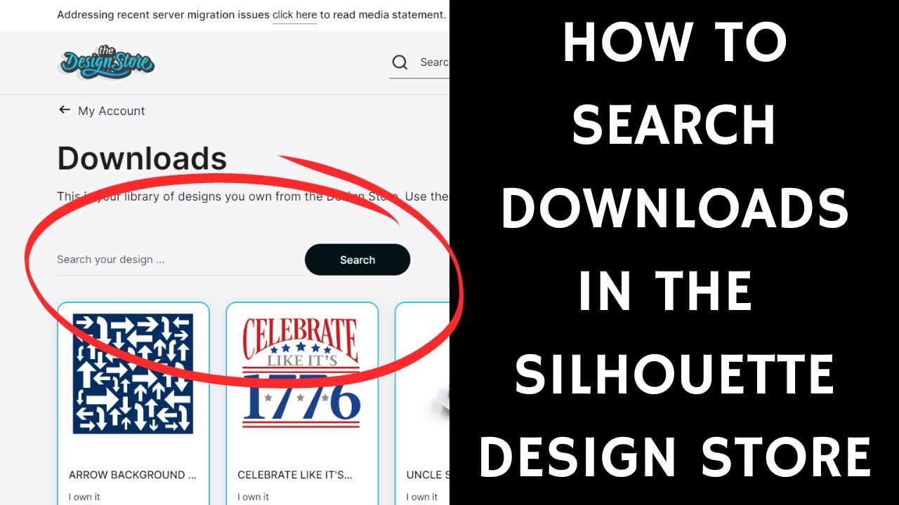 Silhouette Website Updates - Direct Download Options & NEW!!! Search ...