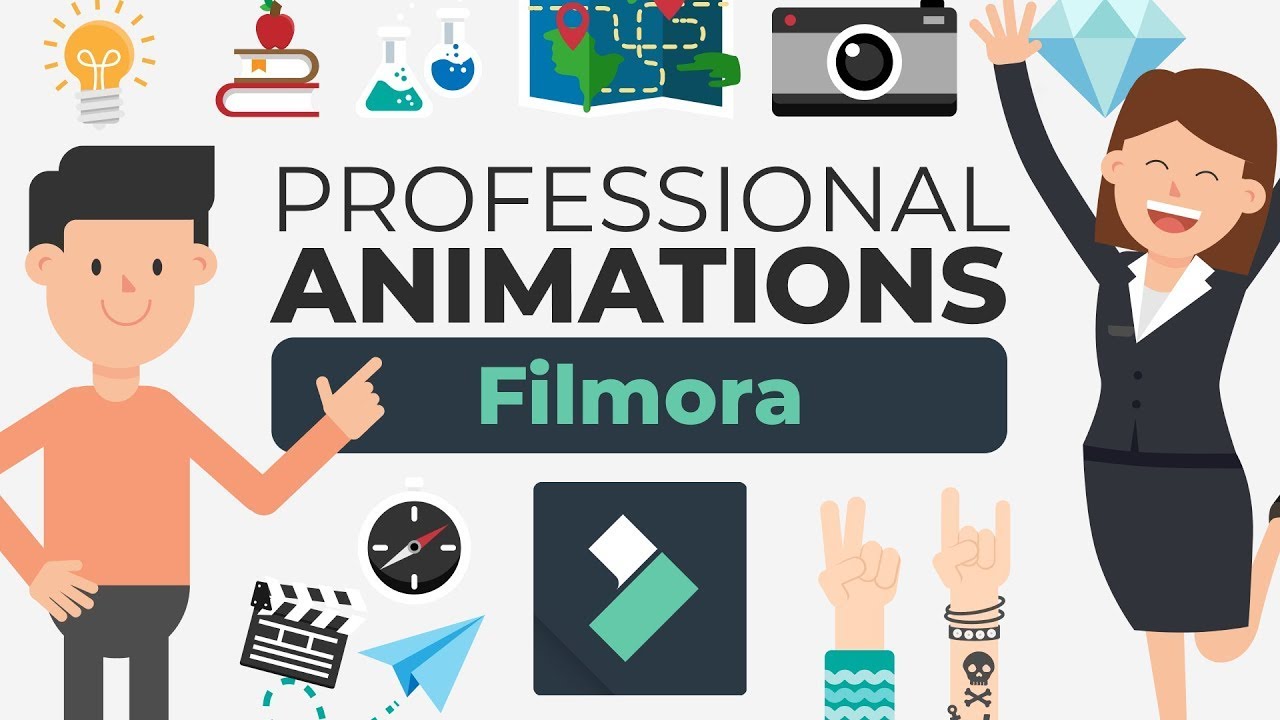 EASY FILMORA ANIMATION TRICK FOR BEGINNERS - YouTube