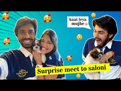 SURPRISE MEET TO SALONI MITTAL 😍 | AYUSH YADAV
