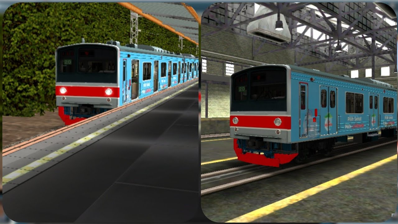 [Trainz] Share livery Le Minerale KRL JR 205-20+87F - YouTube