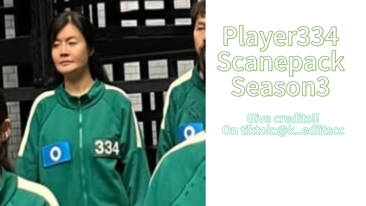Player 334 season3 scanepack - YouTube