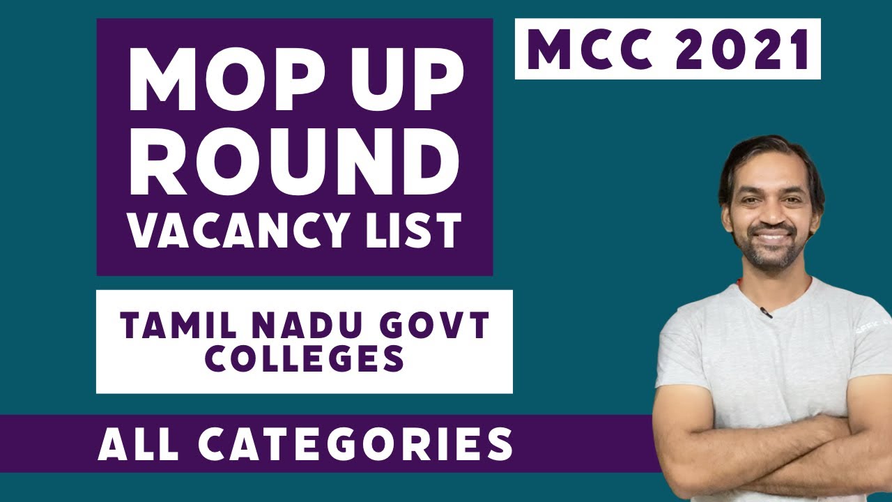 All India Quota Mop up round vacancy 2021 | MCC 2021 - YouTube