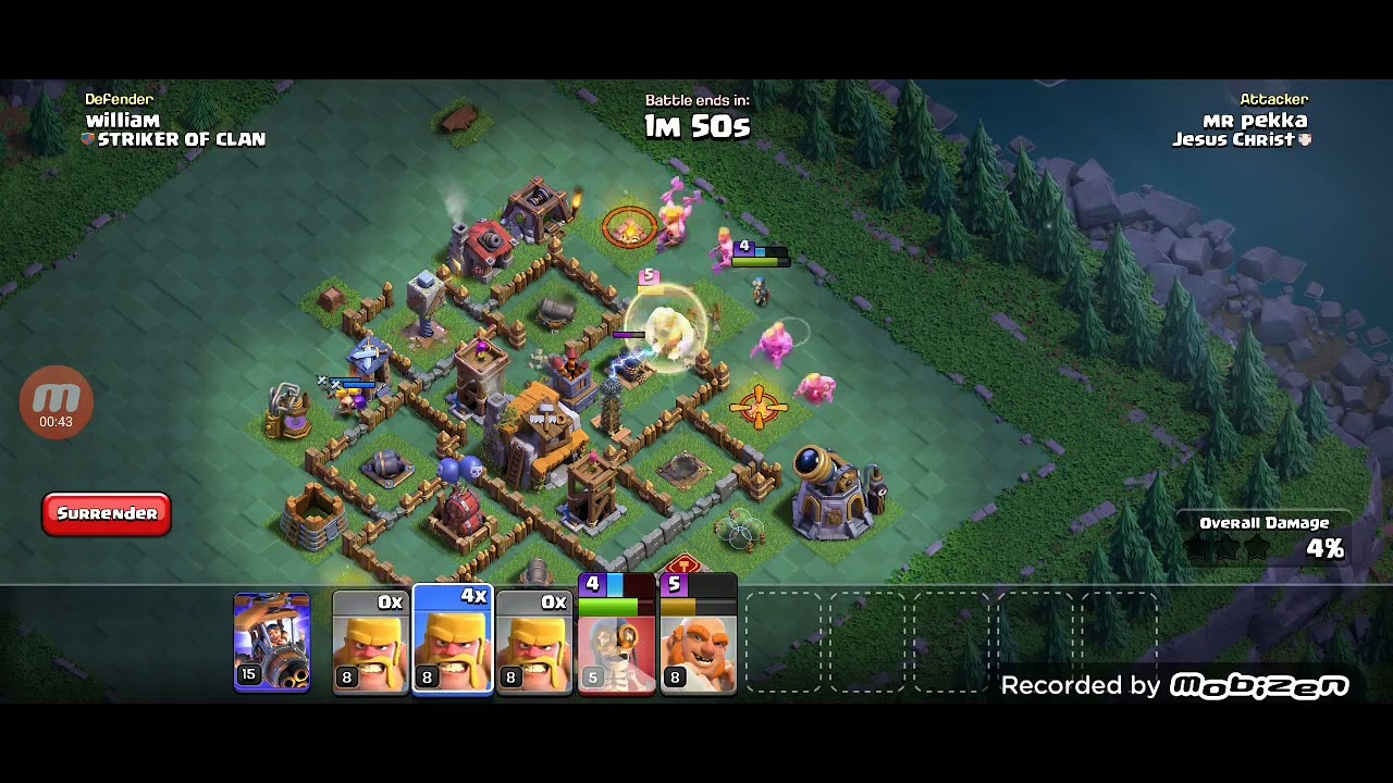 trying out the battle copter in clash of clans for the first time - YouTube