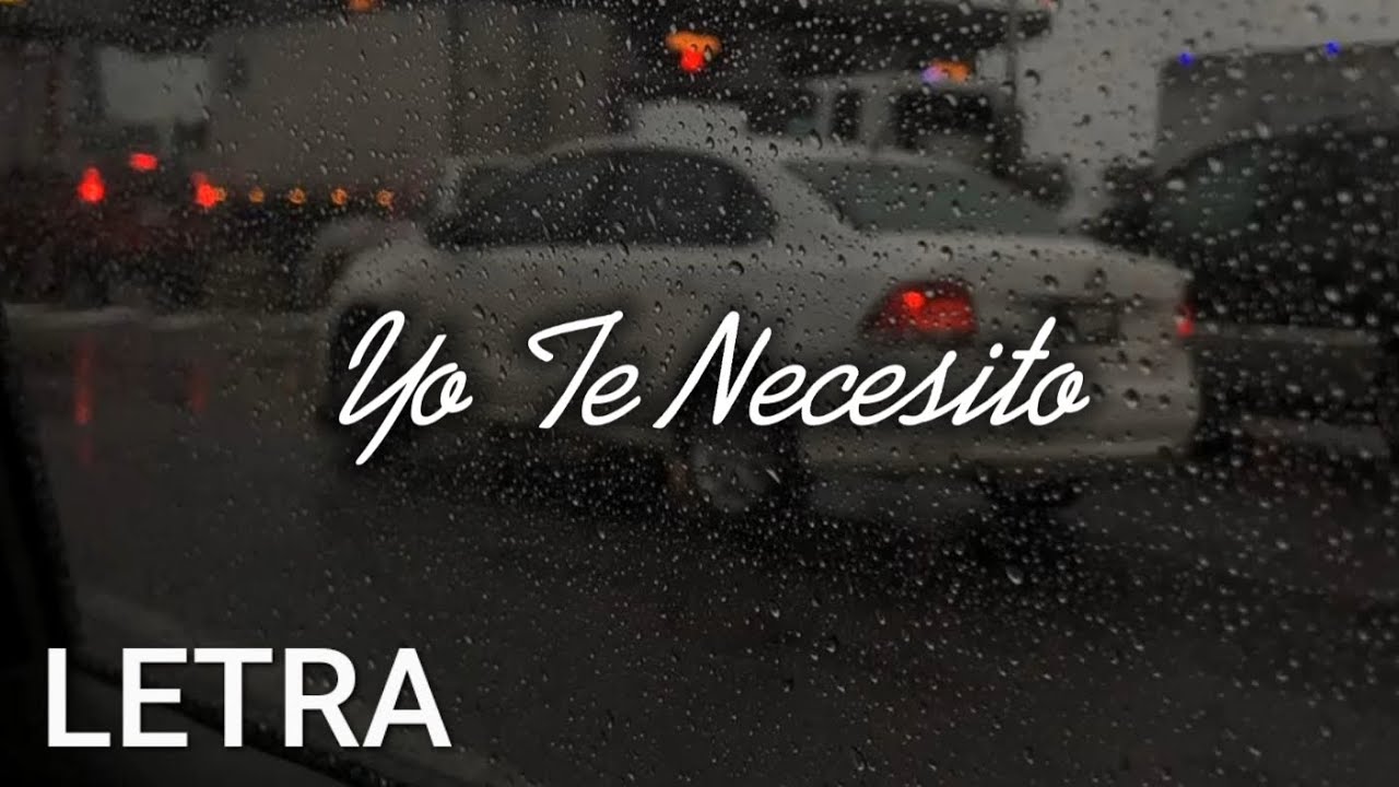 ️Marca MP - Yo Te Necesito (LETRA) ️ - YouTube