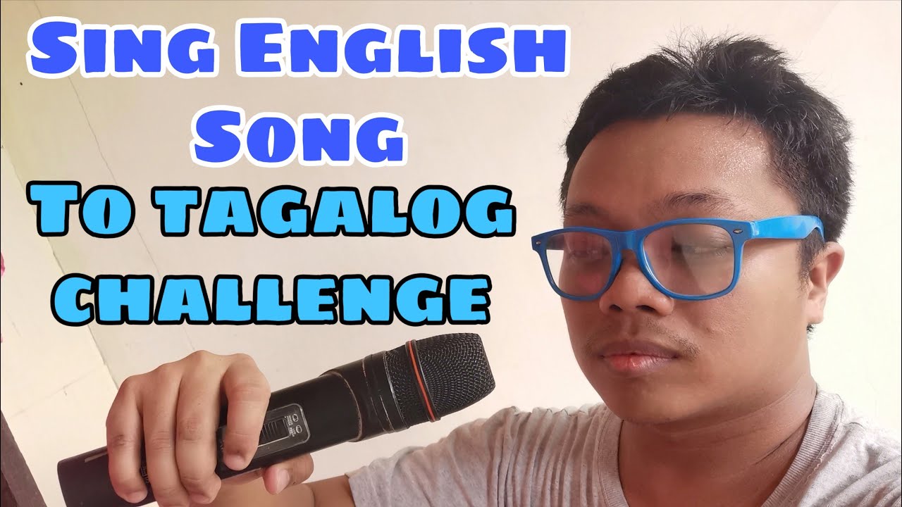 SING ENGLISH SONGS TO TAGALOG CHALLENGE | V4 Entertainment - YouTube