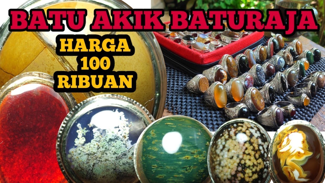 TERBATU KOLEKSI UNIK ANTIK BATU AKIK BATURAJA HARGA MURAH MERIAH - YouTube