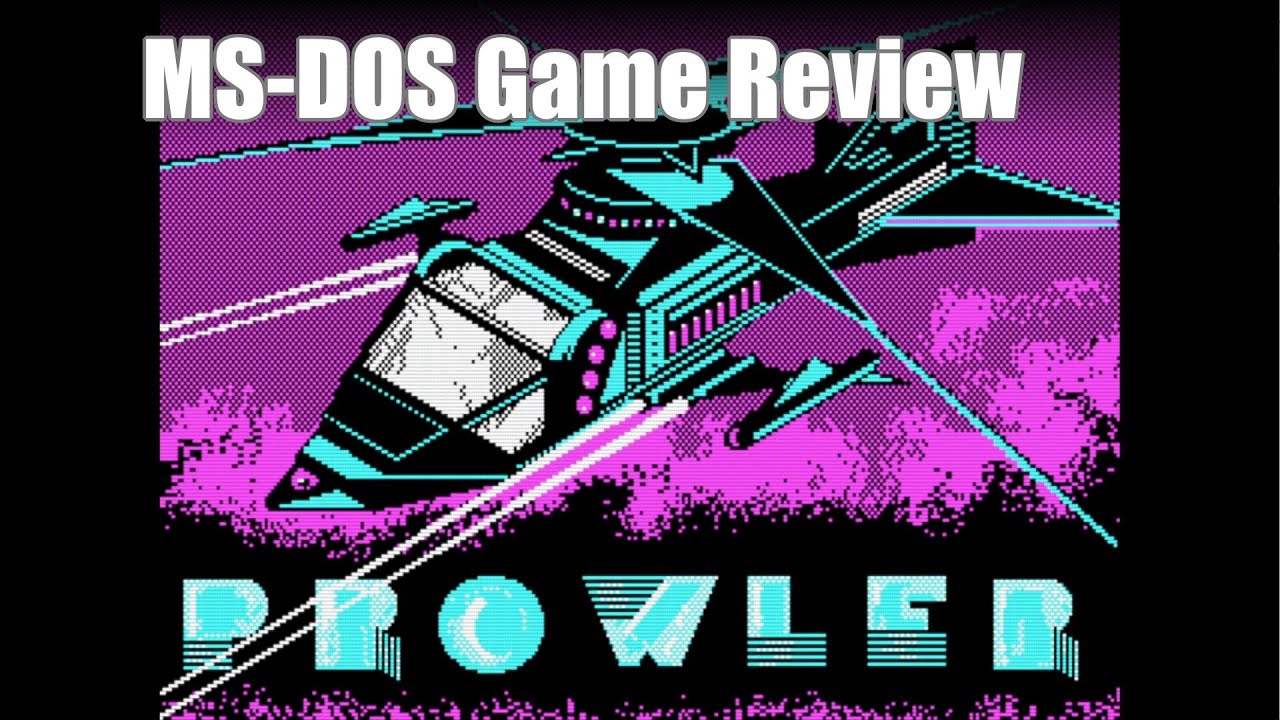 Prowler - 1987 - MS-DOS Game Review - YouTube