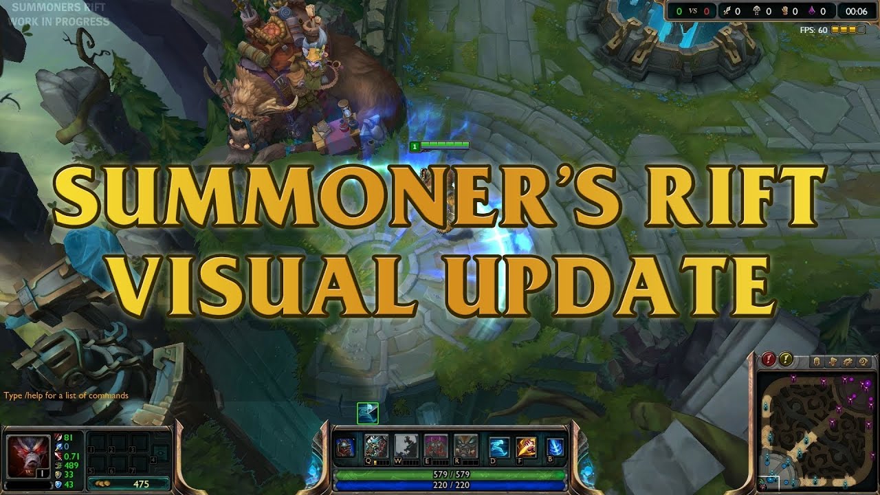 Summoners Rift Visual Update Exploring And Cleaning The Jungle And ...