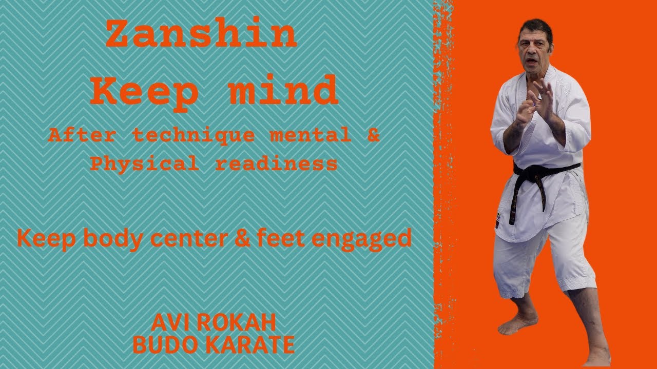 Zanshin, (keep mind) keep center & feet engaged - YouTube