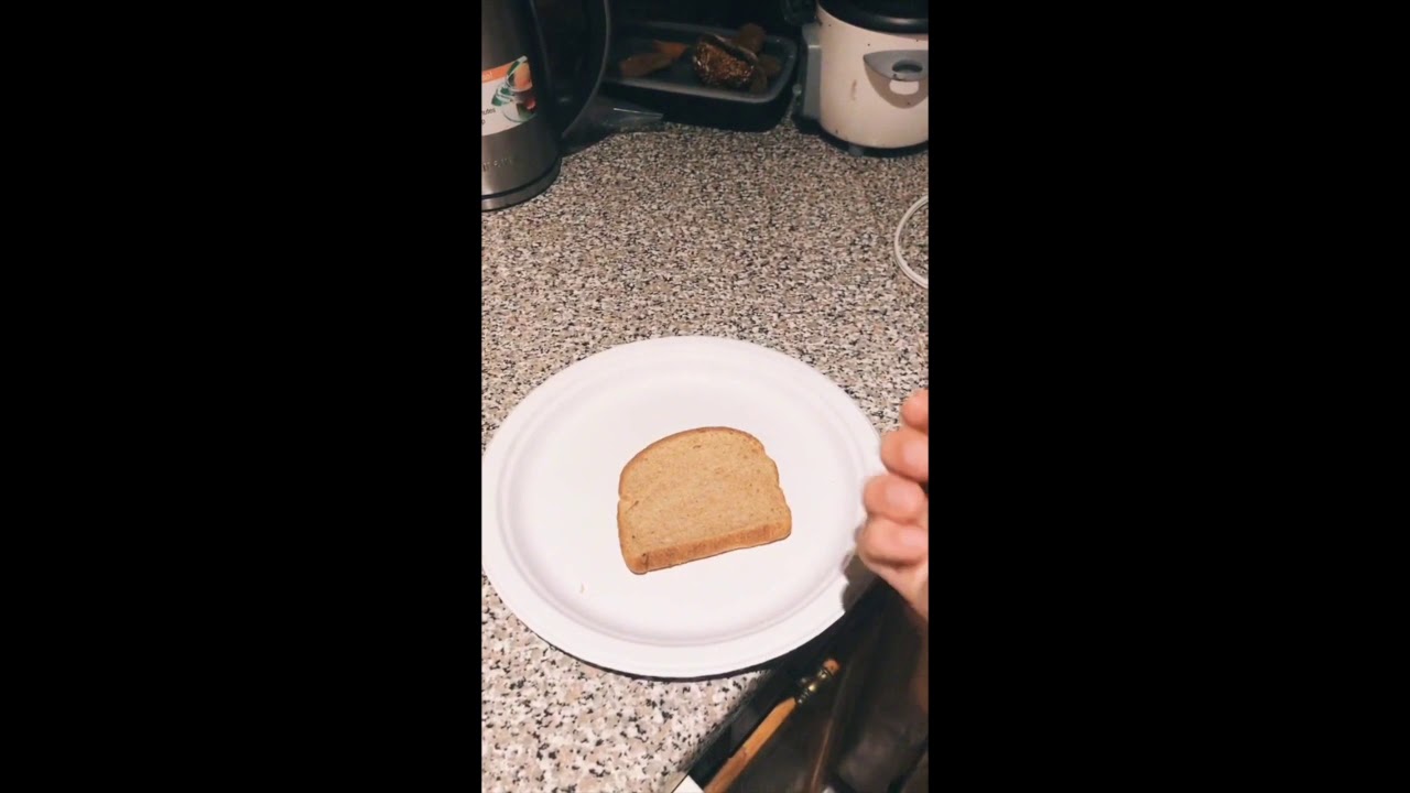 Person toasts bread with pyro bracelet - YouTube