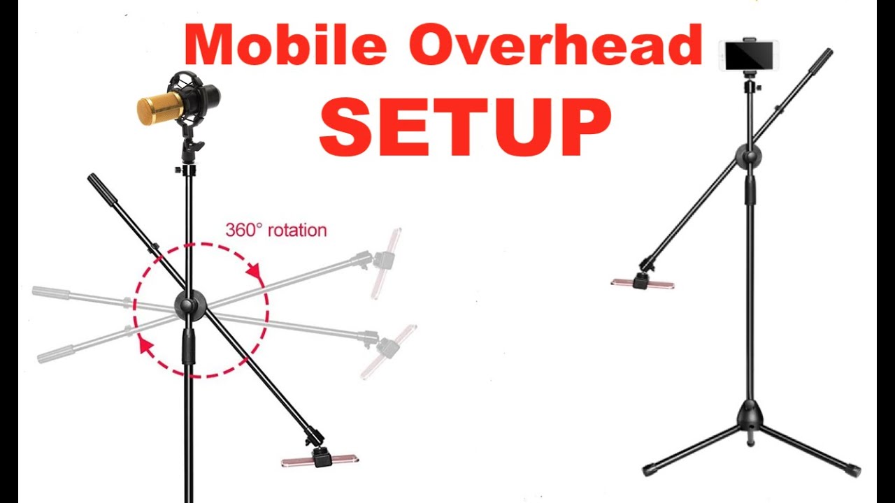 Mobile Overhead Setup with Microphone in Bangladesh | BDSHOP.COM - YouTube